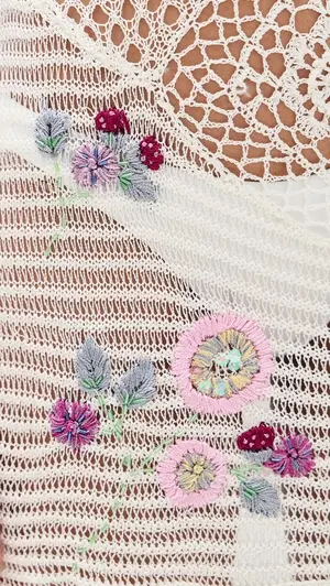 Frankies Bikinis Apollo Crochet Mini Dress