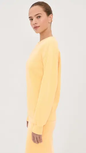 Acne Studios Pullover Sweatshirt - Light Yellow