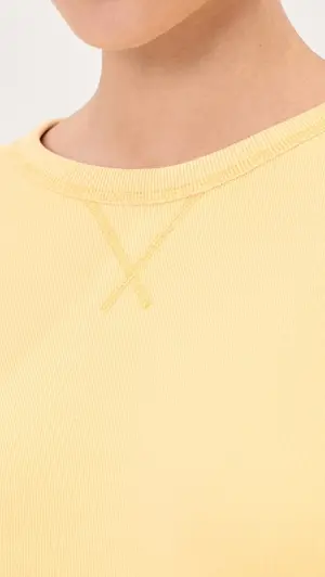 Acne Studios Pullover Sweatshirt - Light Yellow
