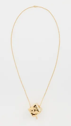 Rabanne Melting Ice Cube Necklace