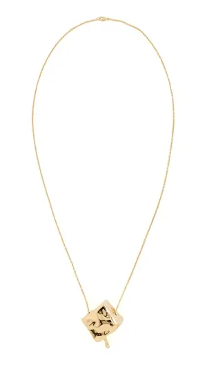 Rabanne Melting Ice Cube Necklace