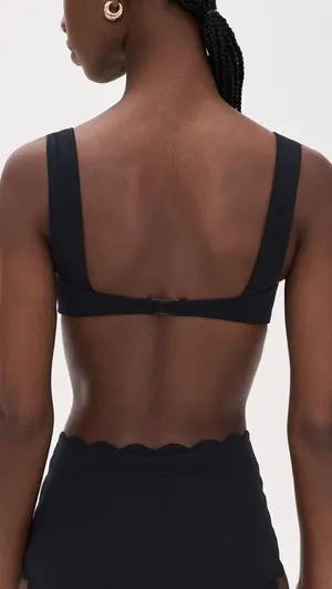Marysia North Bikini Top - Black