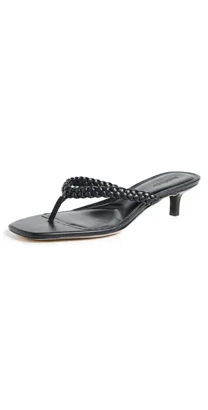 FAVORITE DAUGHTER Sutton Leather Sandals - Black