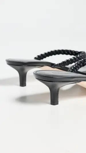 FAVORITE DAUGHTER Sutton Leather Sandals - Black