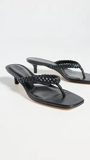FAVORITE DAUGHTER Sutton Leather Sandals - Black