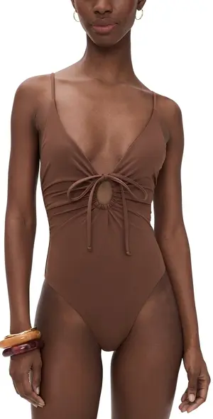 L*Space Piper Classic Piece Swimsuit Cafe