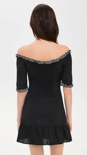 Frankies Bikinis Poplin Mini Dress