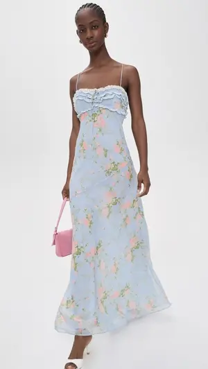 For Love & Lemons Natalie Maxi Dress