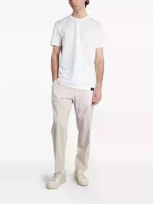 LOW BRAND Drawstring-waist Tapered Trousers