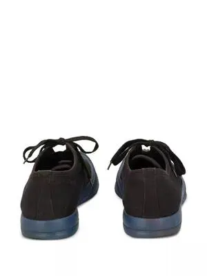Prada Ribbed Toe Cap Sneakers