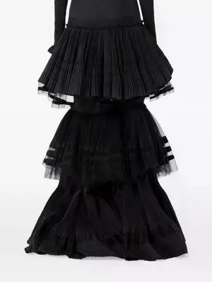 Blumarine Tiered Maxi Skirt