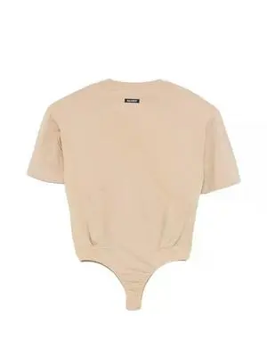 HALFBOY Slogan-print Darted Bodysuit