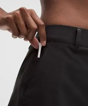 Lululemon Stretch Twill Front Pleat Golf Skirt - Black