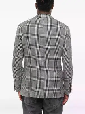 Brunello Cucinelli Double-breasted Checked-pattern Blazer