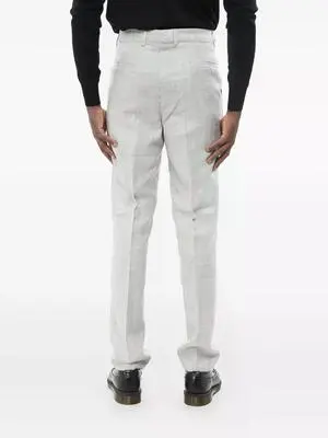 Brunello Cucinelli Pleated Check Trousers
