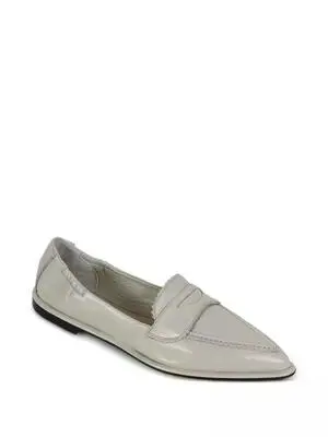 POMME D´OR Grace Scalloped Leather Loafers