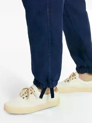 Brunello Cucinelli Dyed Linen Straight-leg Trousers - Blue