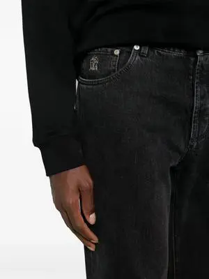 Brunello Cucinelli Straight-leg Cotton Jeans