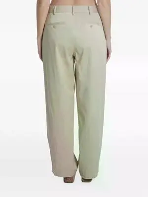 Tagliatore Double-pleated Linen Trousers