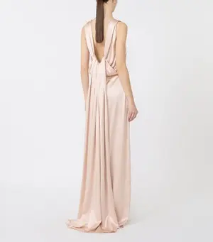 Max Mara Silk Maxi Dress