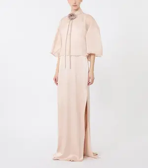 Max Mara Silk Maxi Dress