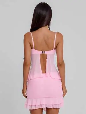 OUTCAST Sheer Mesh Top