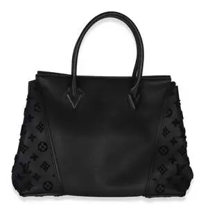 LOUIS VUITTON Monogram Tufted Veau Cachemire W Tote Pm
