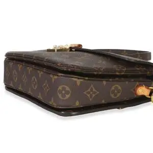 LOUIS VUITTON Monogram Canvas Pochette Metis - Brown
