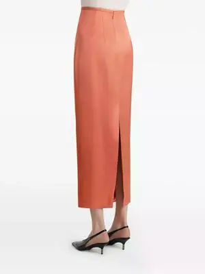 Khaite Pencil Skirt With Zip Fastening