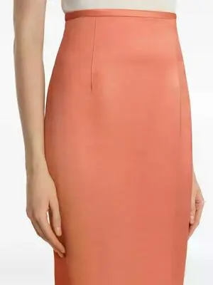 Khaite Pencil Skirt With Zip Fastening