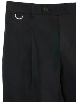 LOW BRAND Pleated Trousers - Blue
