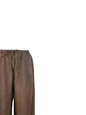 RÓHE Mini-check Drawstring Trousers
