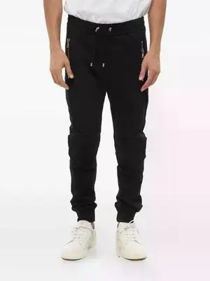 Balmain Elastic-waistband Track Pants - Black