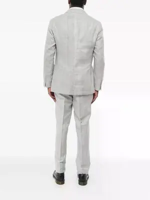 Brunello Cucinelli Houndstooth Double-breasted Suit