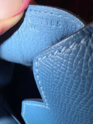 Hermès Bleu Brighton Epsom Birkin 30 Phw - Blue