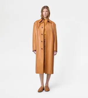 TOD'S Leather Coat