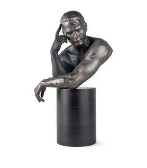 LLADRO Reflections Of Nature – Him Figurine - Black