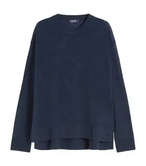 Max Mara Linen Crew-neck Sweater