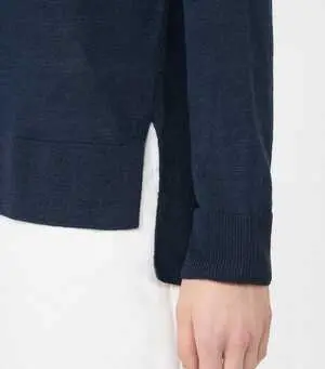 Max Mara Linen Crew-neck Sweater
