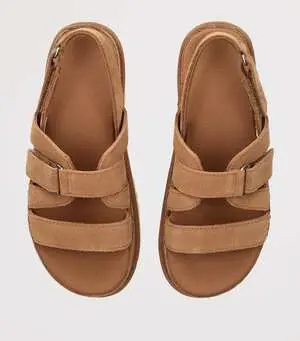 UGG Suede Goldenstar Gleam Sandals - Beige