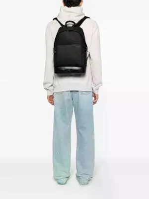 Calvin Klein Logo-plaque Faux-leather Backpack