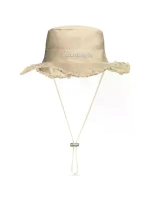 Palm Angels Logo Hat - Neutrals