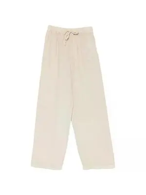 120% Lino Drawstring Pants For Women