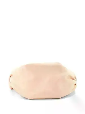Bottega Veneta Double Knot Leather Mini Hobo Bag - Neutrals