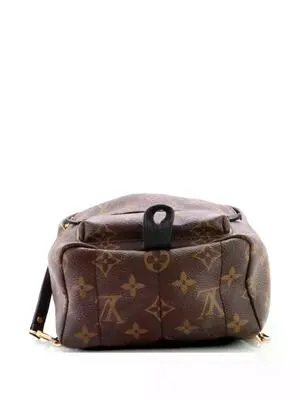 LOUIS VUITTON Palm Springs Monogram Canvas Mini Backpack - Brown