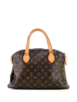 LOUIS VUITTON Rivoli Handbag Monogram Canvas Mm - Brown