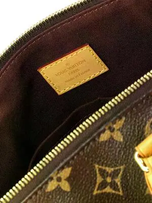 LOUIS VUITTON Rivoli Handbag Monogram Canvas Mm - Brown