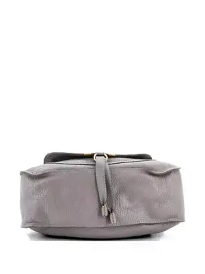 Chloé Marcie Leather Medium Satchel - Grey