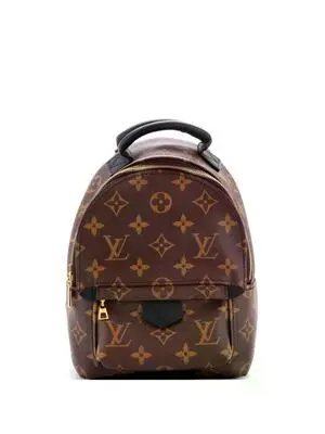 LOUIS VUITTON Palm Springs Monogram Canvas Mini Backpack - Brown