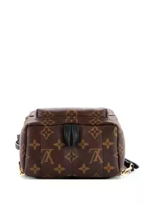 LOUIS VUITTON Palm Springs Monogram Canvas Mini Backpack - Brown
